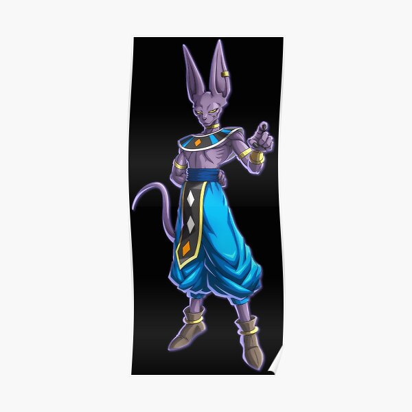 Beerus Posters | Redbubble