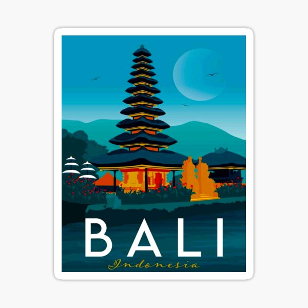 Sticker: Bali | Redbubble