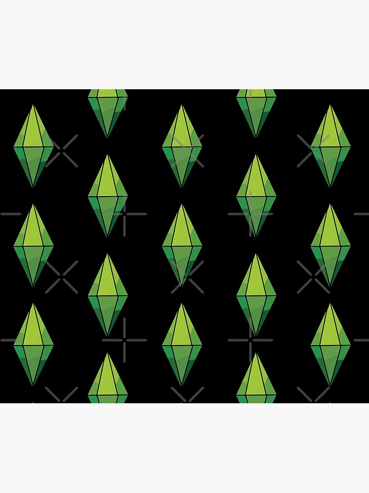 "Plumbob " Throw Blanket for Sale by AdaMayArt | Redbubble