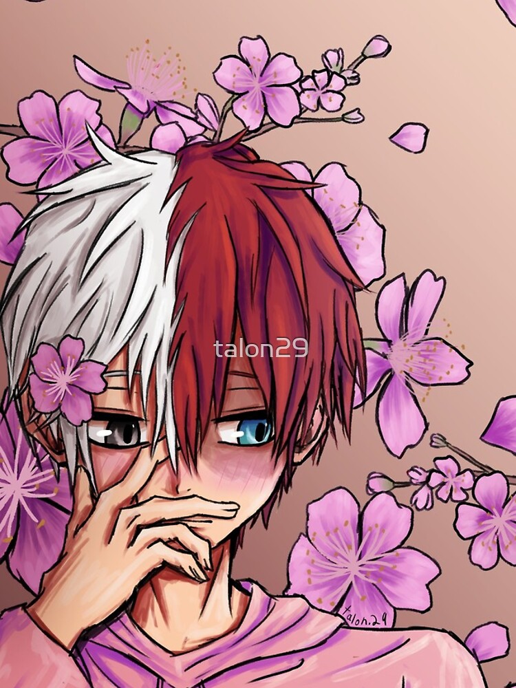 "Todoroki Sakura Flowers" iPhone Case for Sale by talon29 | Redbubble