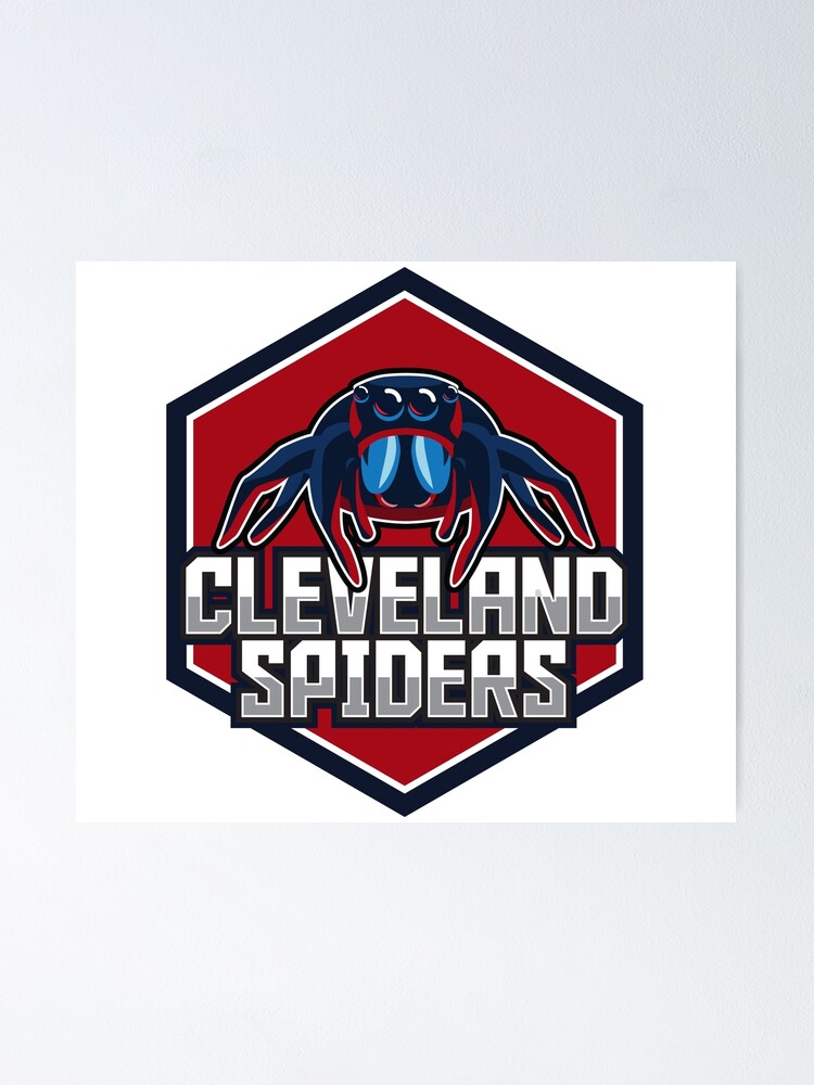 "Cleveland Spiders" Poster by spritzo | Redbubble