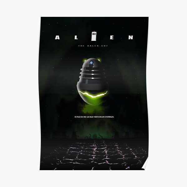 "ALIEN" Poster by ToneCartoons | Redbubble