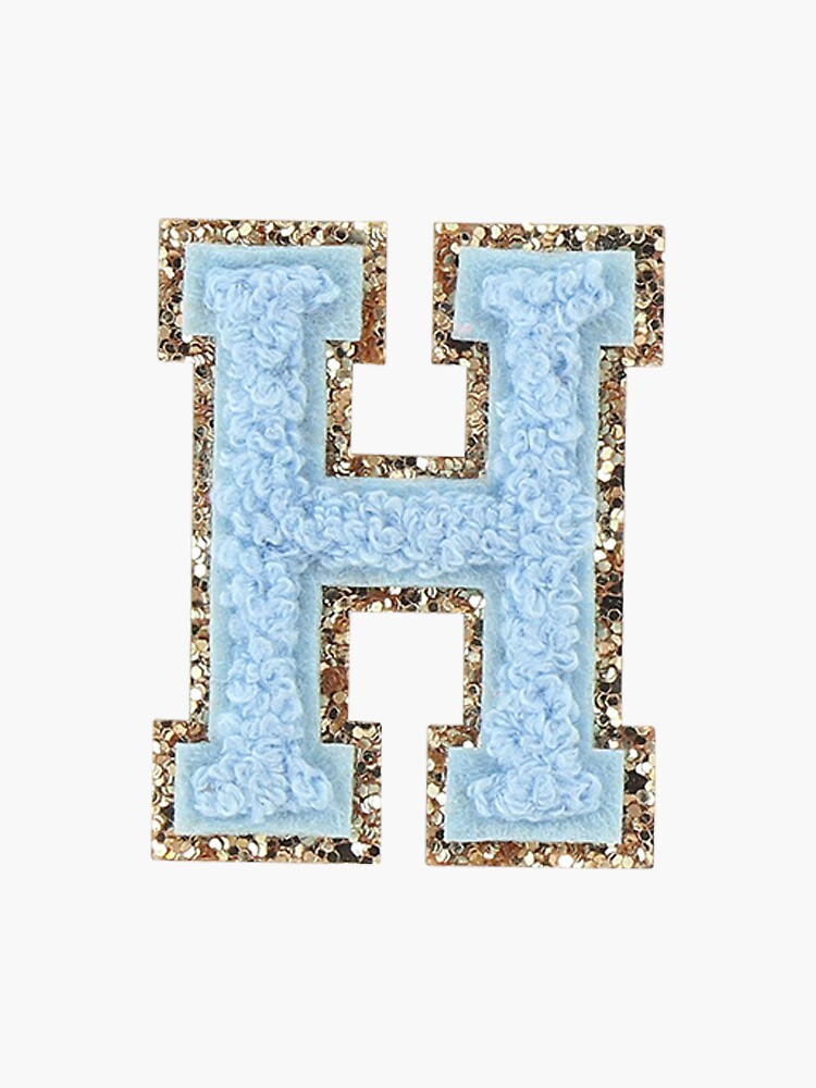 "Varsity Letter Sticker H" Sticker for Sale by lel1dancer | Redbubble