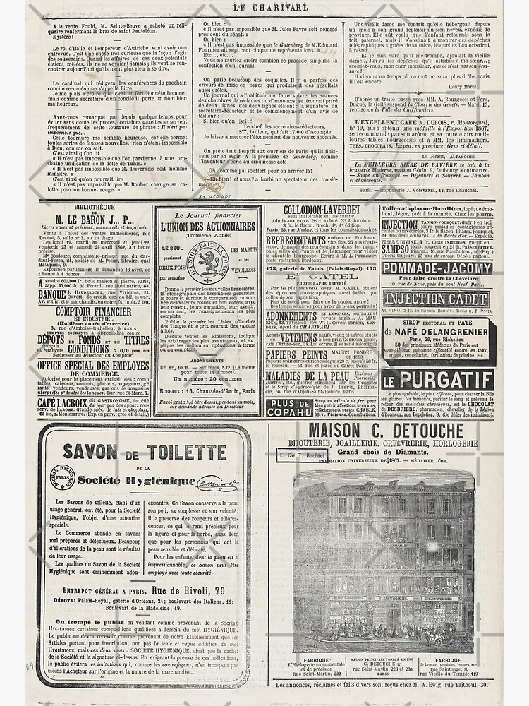 French Newspaper Logo