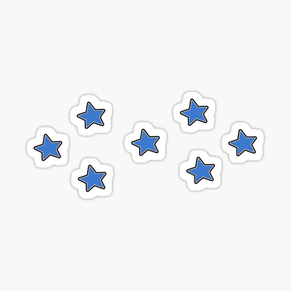 "Stars Stickers Pack" Sticker by JadenGoesBoom | Redbubble