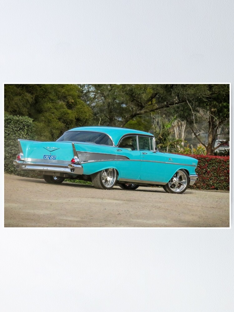 "'57 Chevy" Poster by AndyFeltonPix | Redbubble