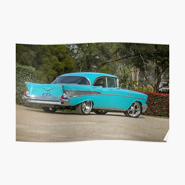 "'57 Chevy" Poster by AndyFeltonPix | Redbubble