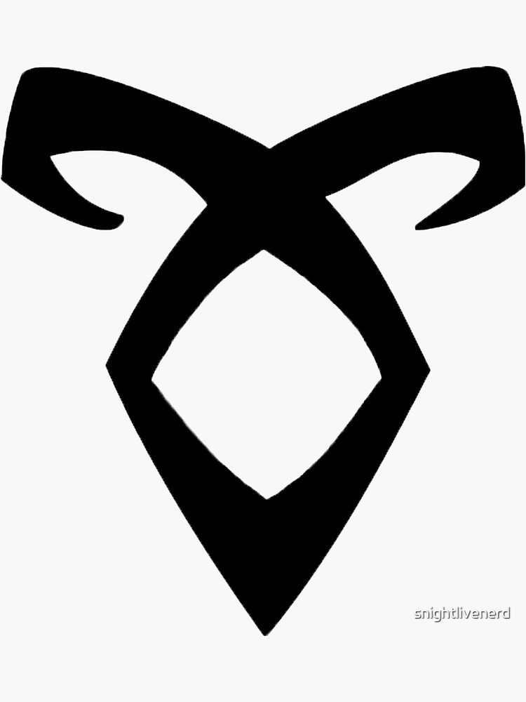 "shadowhunters angelic power rune sticker" Sticker by snightlivenerd ...