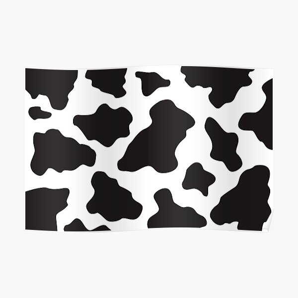 "Cow Print" Poster for Sale by ansleyelisa | Redbubble