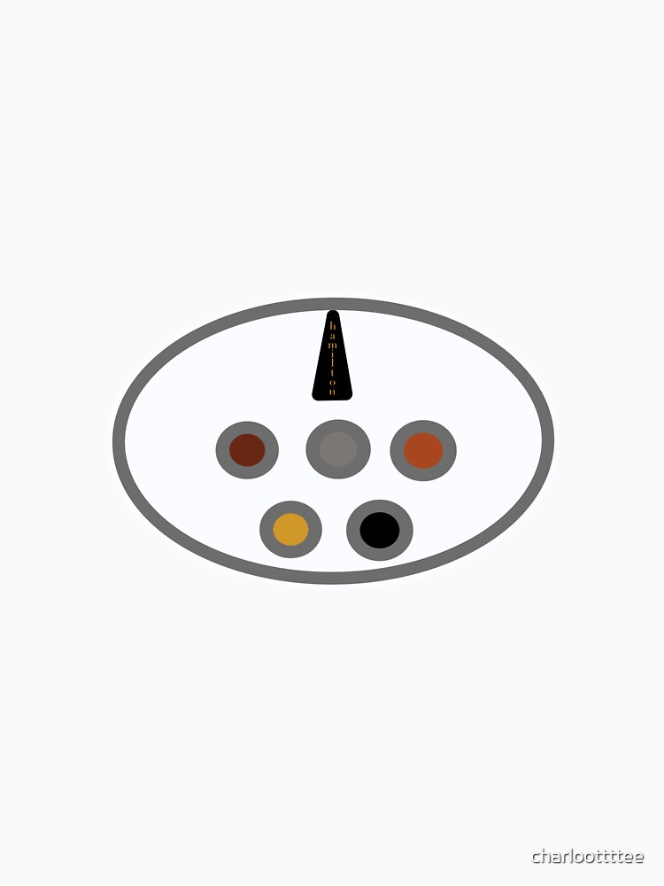"hamilton color palette" T-shirt by charloottttee | Redbubble