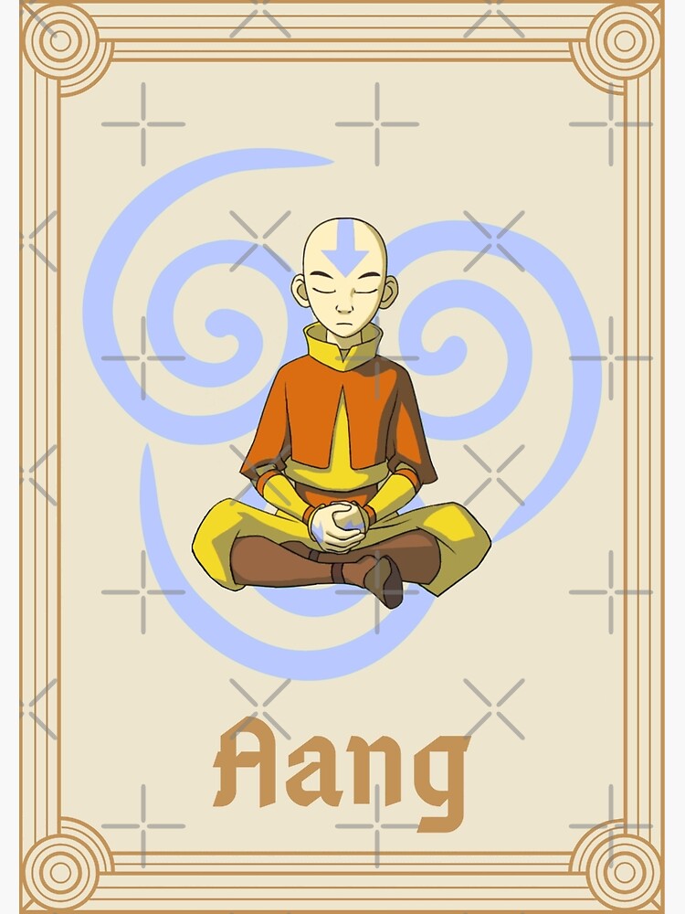 "Aang Air Symbol " Poster by allenavaart | Redbubble