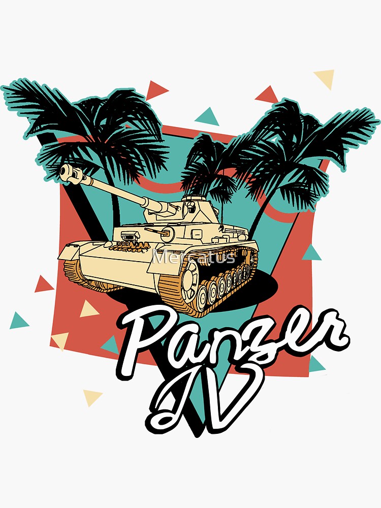"Panzer IV" Sticker von Mercatus | Redbubble