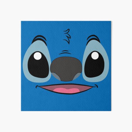 "Stitch Face" Art Board Print for Sale by Julia2Julia | Redbubble