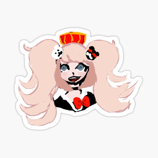 "Royal Junko" Sticker by Tsumug1Shr0gne | Redbubble