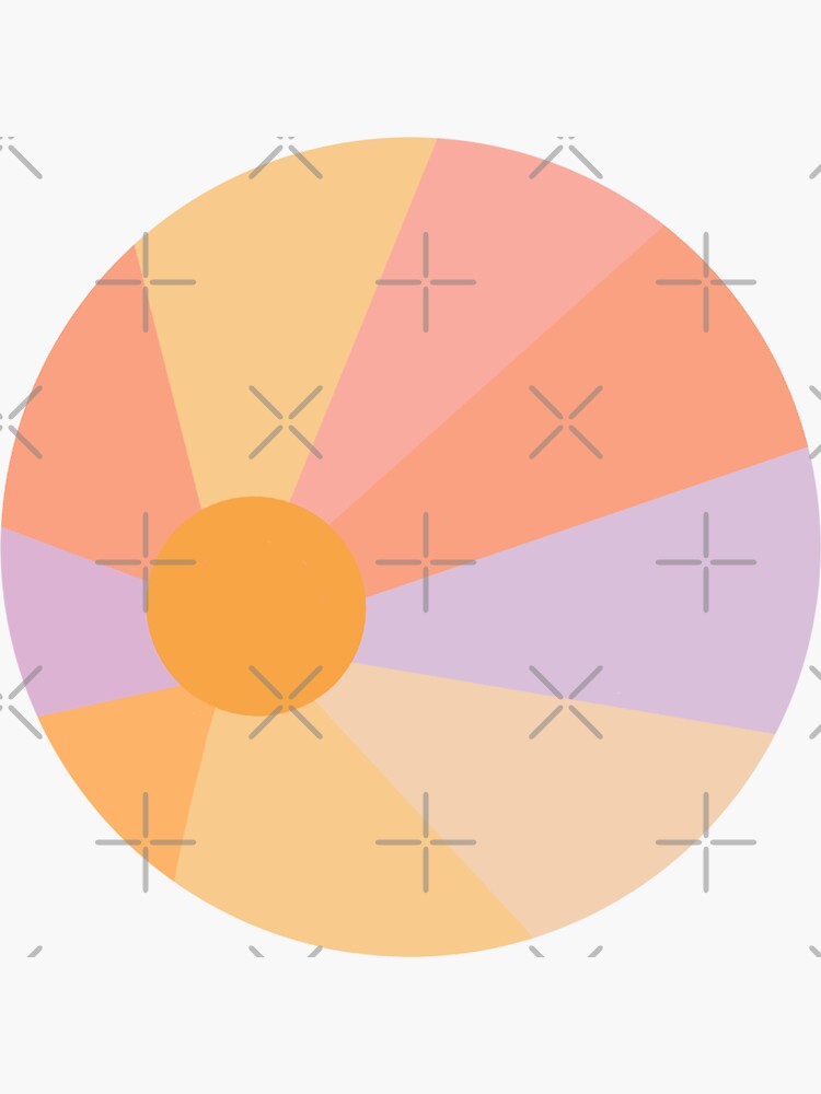 "beach ball" Sticker by gabibreennn | Redbubble