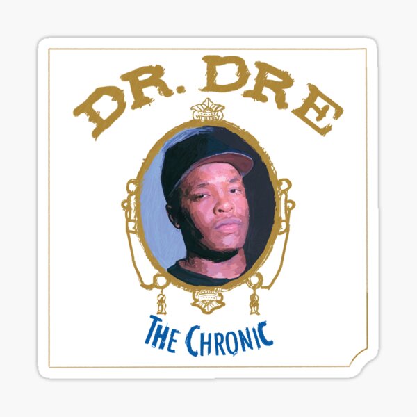 "The Chronic (hand-drawn design)" Sticker for Sale by jedeyerosenberg ...