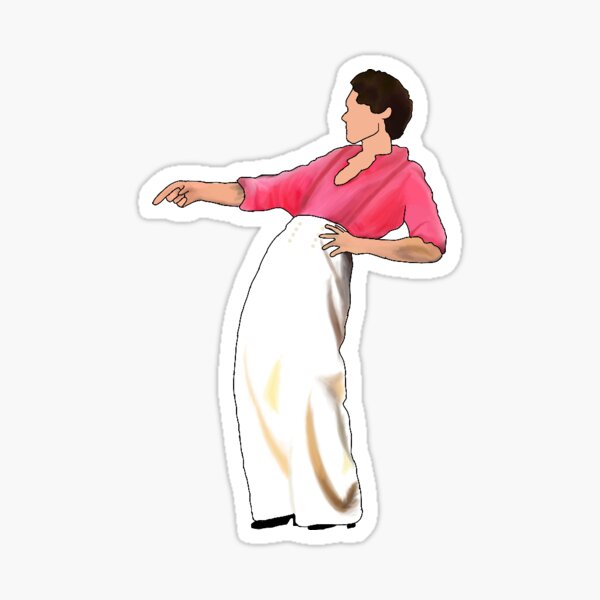 Harry Styles Silhouette Stickers | Redbubble