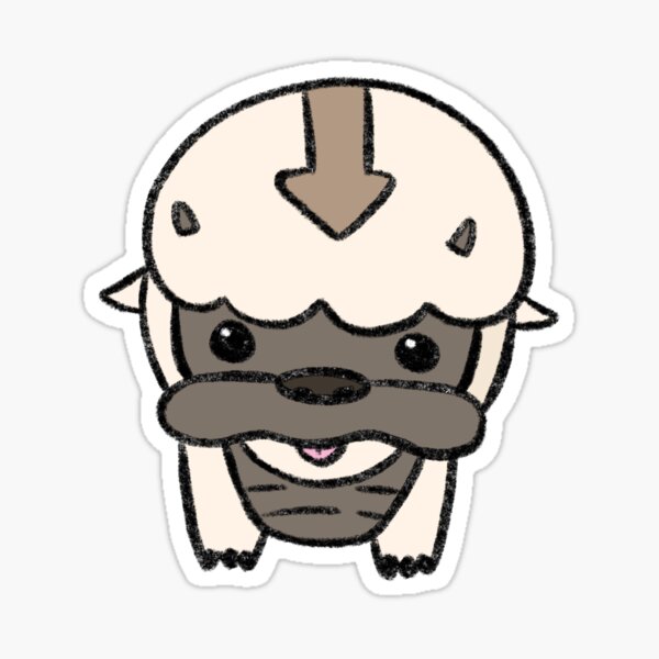"appa" Sticker by jee1w | Redbubble