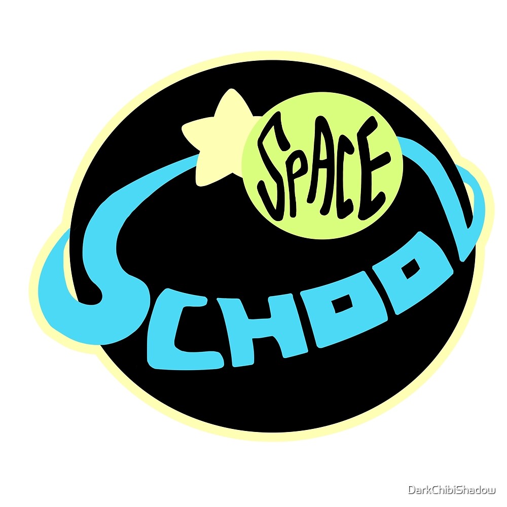 "Space School - Logo" by DarkChibiShadow | Redbubble