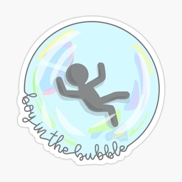 "alec benjamin - boy in the bubble" Sticker for Sale by alamovinyl ...