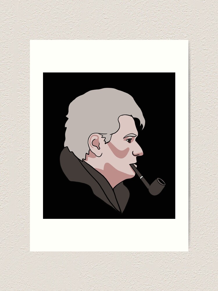 "Jacques Derrida - French Philosophy Meme" Art Print by isstgeschichte ...