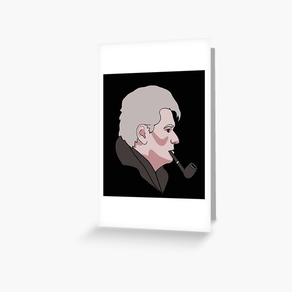 "Jacques Derrida - French Philosophy Meme" Greeting Card for Sale by ...