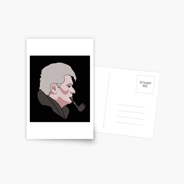 "Jacques Derrida - French Philosophy Meme" Postcard for Sale by ...