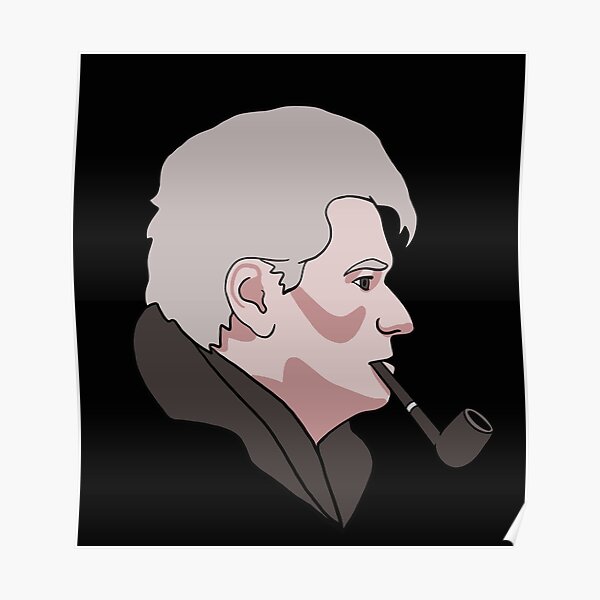 "Jacques Derrida - French Philosophy Meme" Poster by isstgeschichte ...