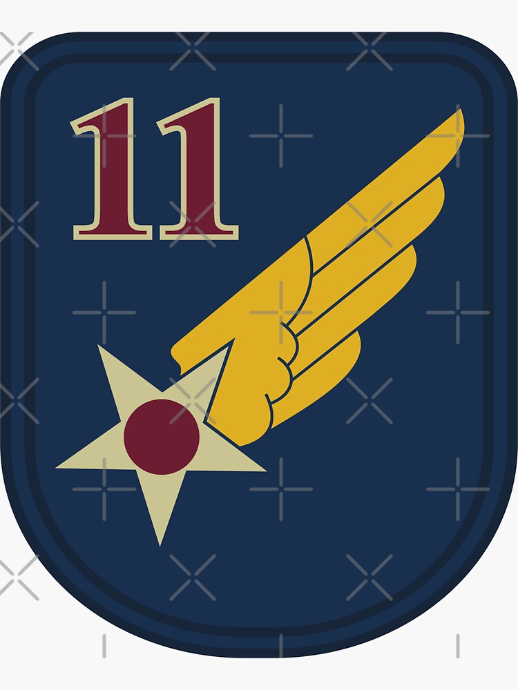 "11th Air Force - United States Army Air Corps" Sticker for Sale by ...