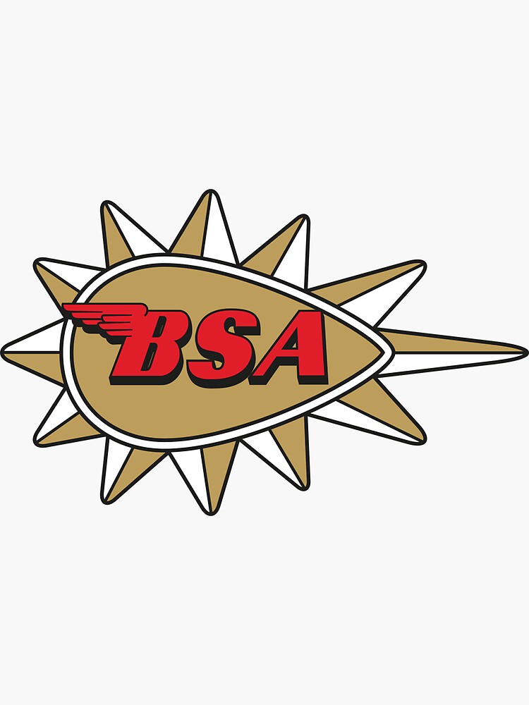"BSA" Sticker for Sale by LuridoDog | Redbubble