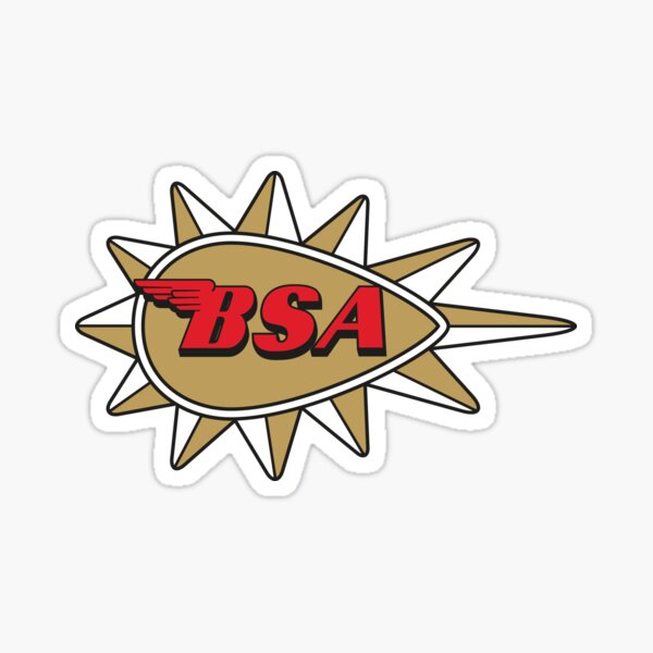 "BSA" Sticker for Sale by LuridoDog | Redbubble