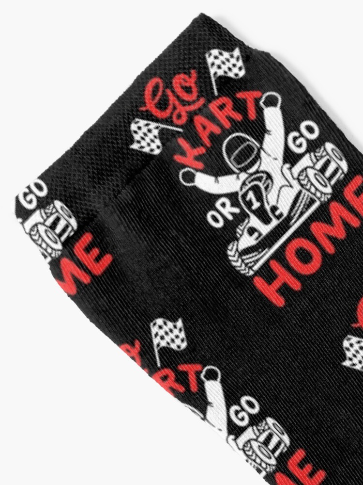 "Go Karting " Socks for Sale by kammoe | Redbubble