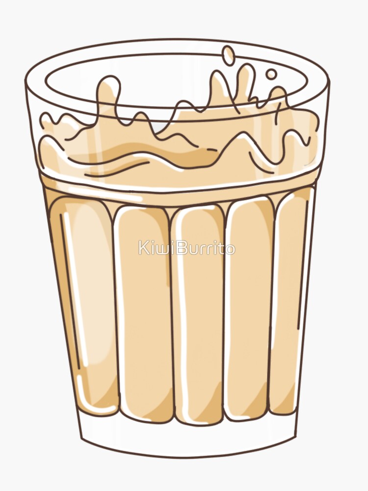 "chai tea" Sticker for Sale by KiwiBurrito | Redbubble