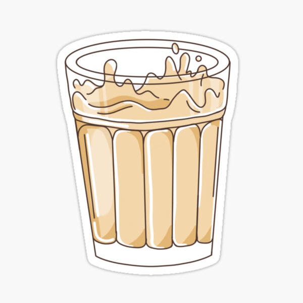 "chai tea" Sticker for Sale by KiwiBurrito | Redbubble