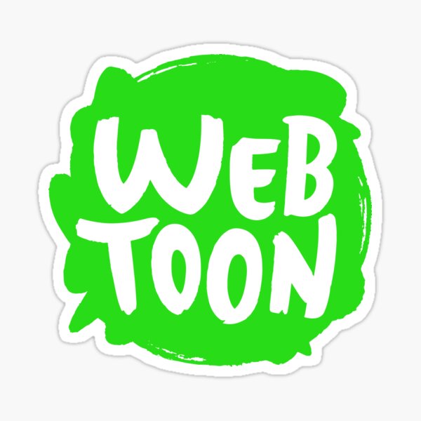 "Webtoon new" Sticker by thaiduyhangcanh | Redbubble