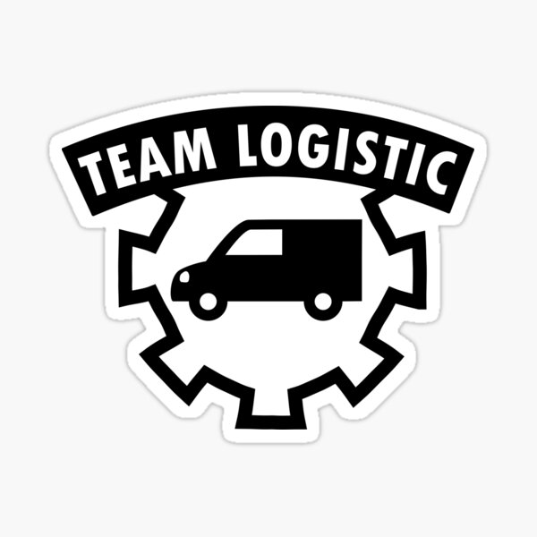 "Logistics and transportation" Sticker by Karpatenwilli | Redbubble