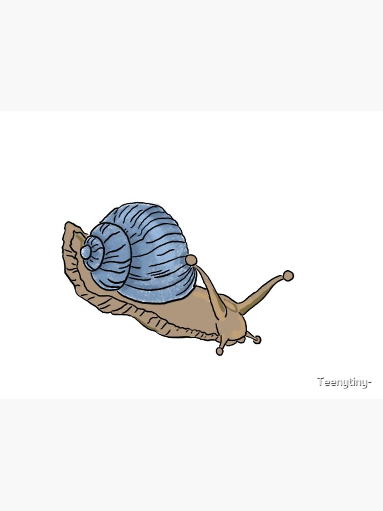 "Cottagecore aesthetic snail " Art Print for Sale by Teenytiny- | Redbubble