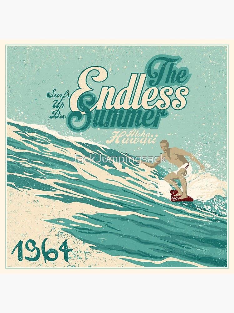 "The Endless Summer" Art Board Print for Sale by JackJumpingsack ...