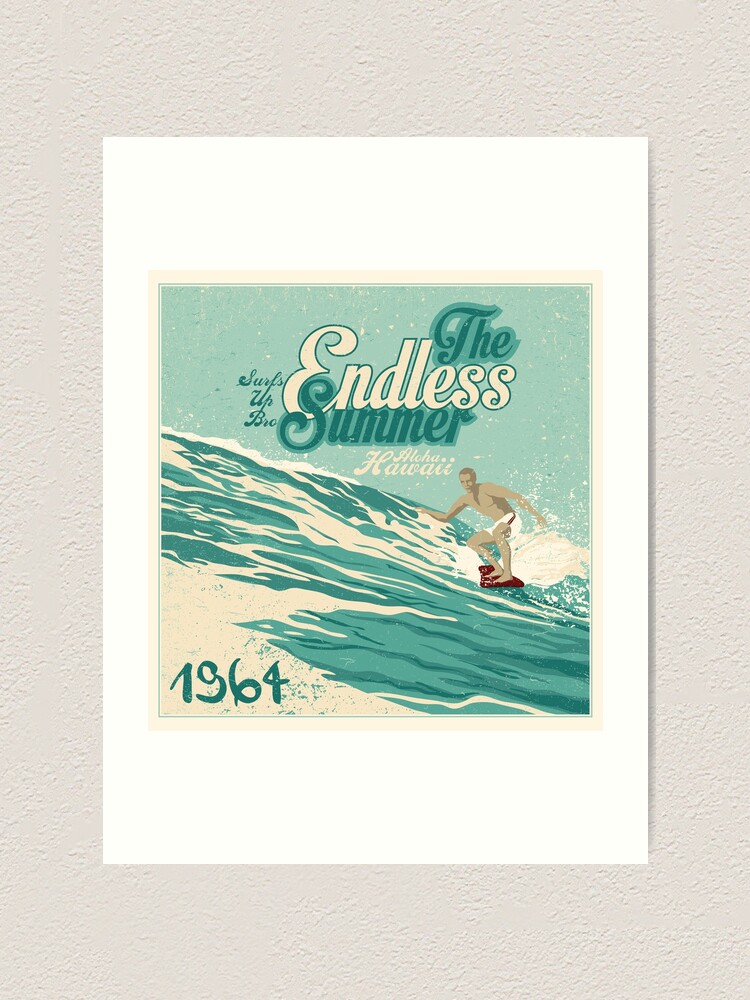 "The Endless Summer" Art Print for Sale by JackJumpingsack | Redbubble