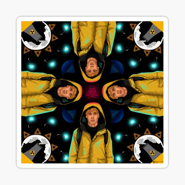 "Dark Netflix poster" Sticker by Amarjith | Redbubble