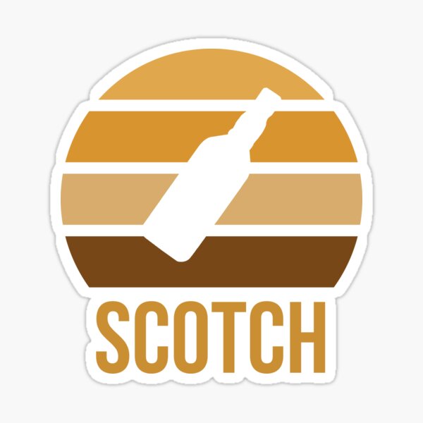 "Scotch" Sticker for Sale by Statim | Redbubble
