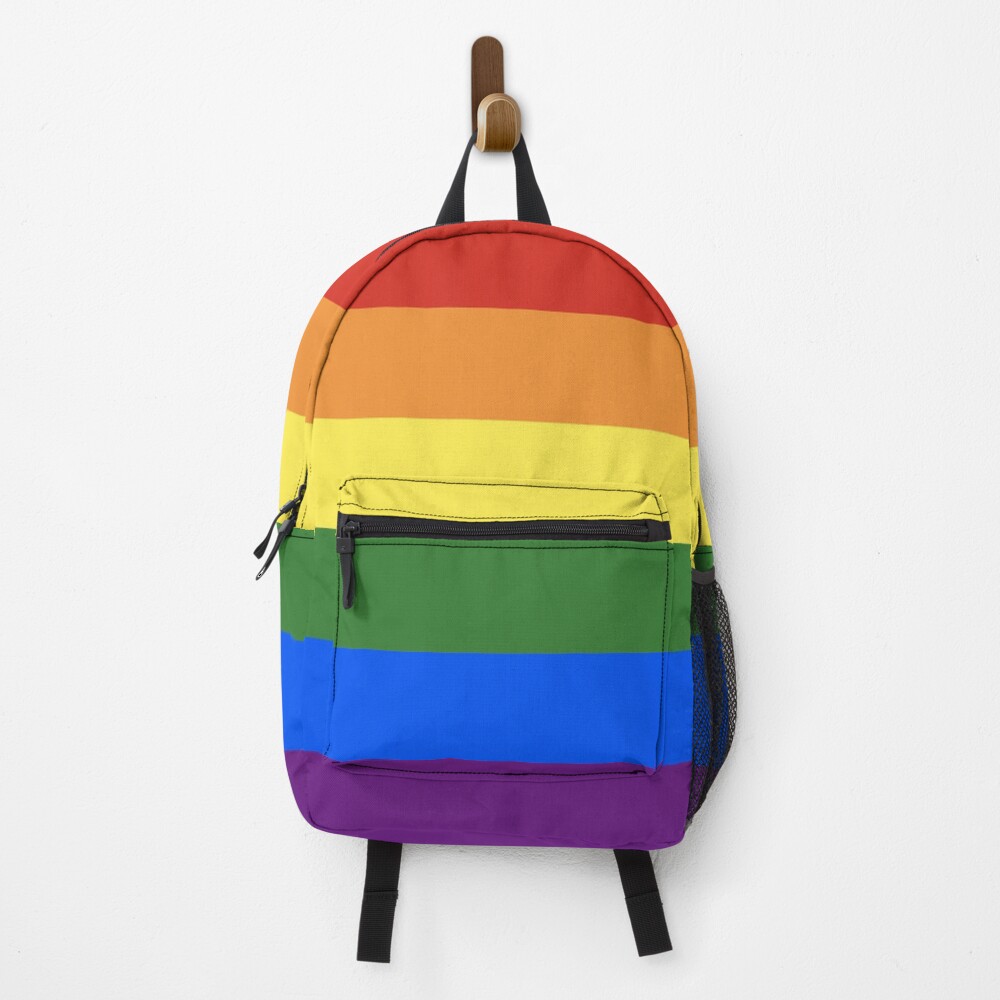 "Rainbow LGBTQIA Pride Flag" Backpack by softlyart | Redbubble