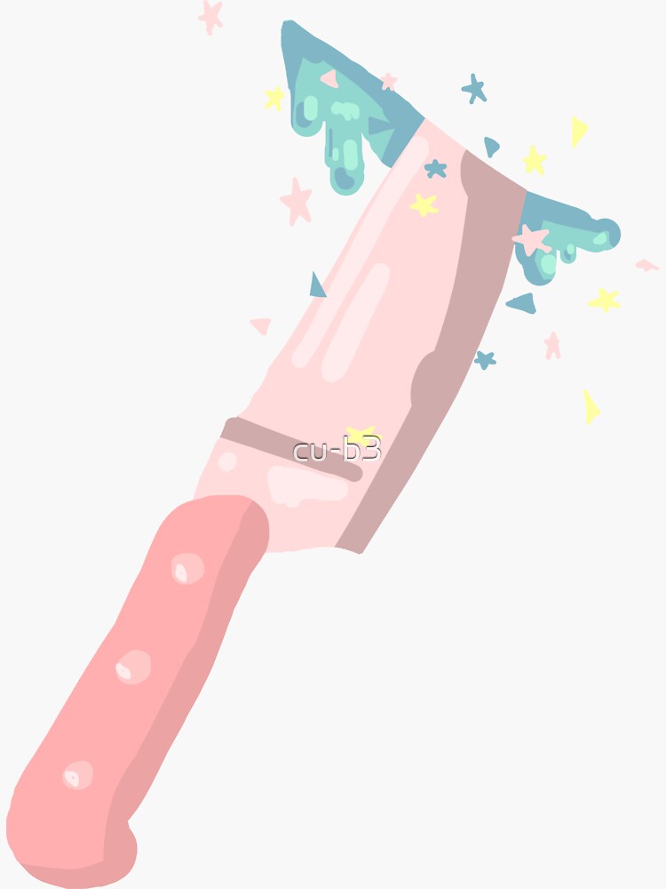 "Backstab candy knife" Sticker for Sale by cu-b3 | Redbubble