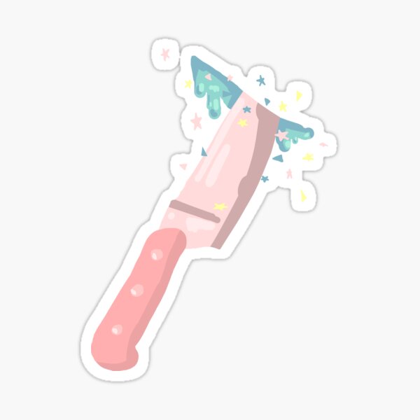 "Backstab candy knife" Sticker for Sale by cu-b3 | Redbubble