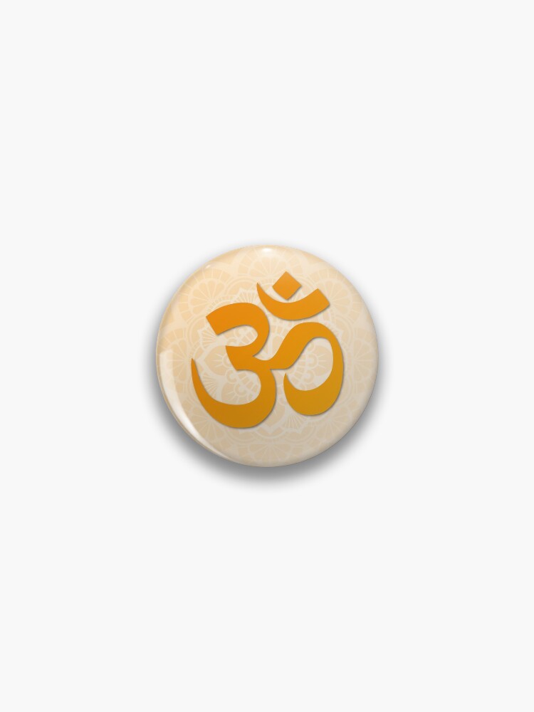 "Om sign " Pin for Sale by rcsmit | Redbubble