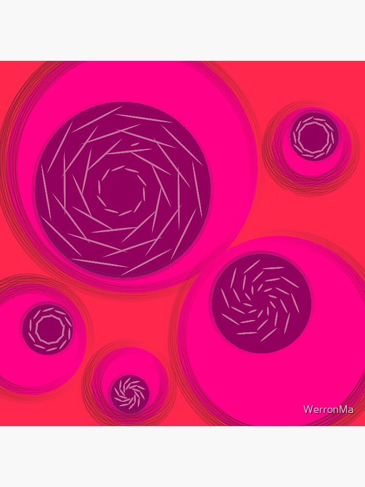 "Pink Bubble Design" Sticker for Sale by WerronMa | Redbubble