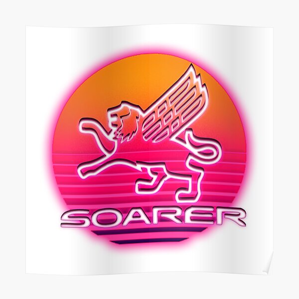 "Toyota Soarer Outrun Logo" Poster by lithoman2 | Redbubble