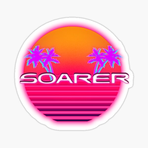 "Toyota Soarer Outrun Logo" Sticker for Sale by lithoman2 | Redbubble