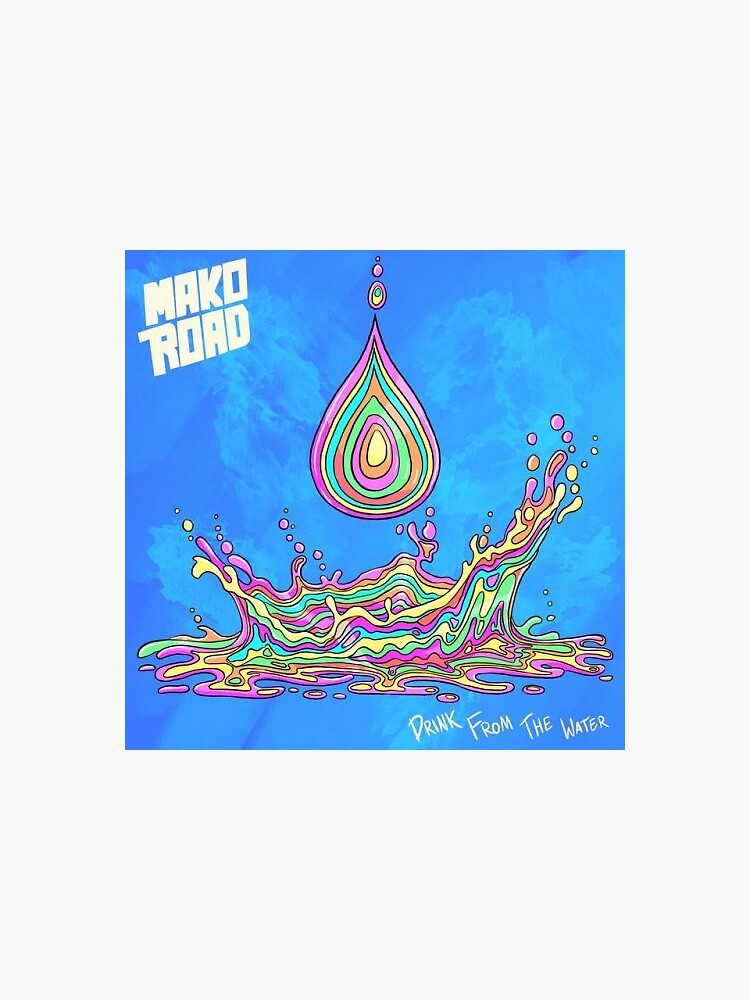 "Mako Road" Sticker by coreyzammit | Redbubble