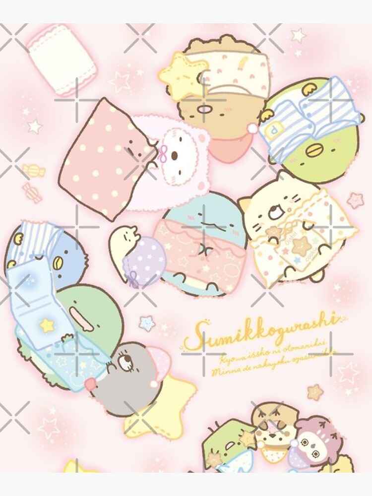 "Sumikko Gurashi 17" Mounted Print by Hakucat | Redbubble